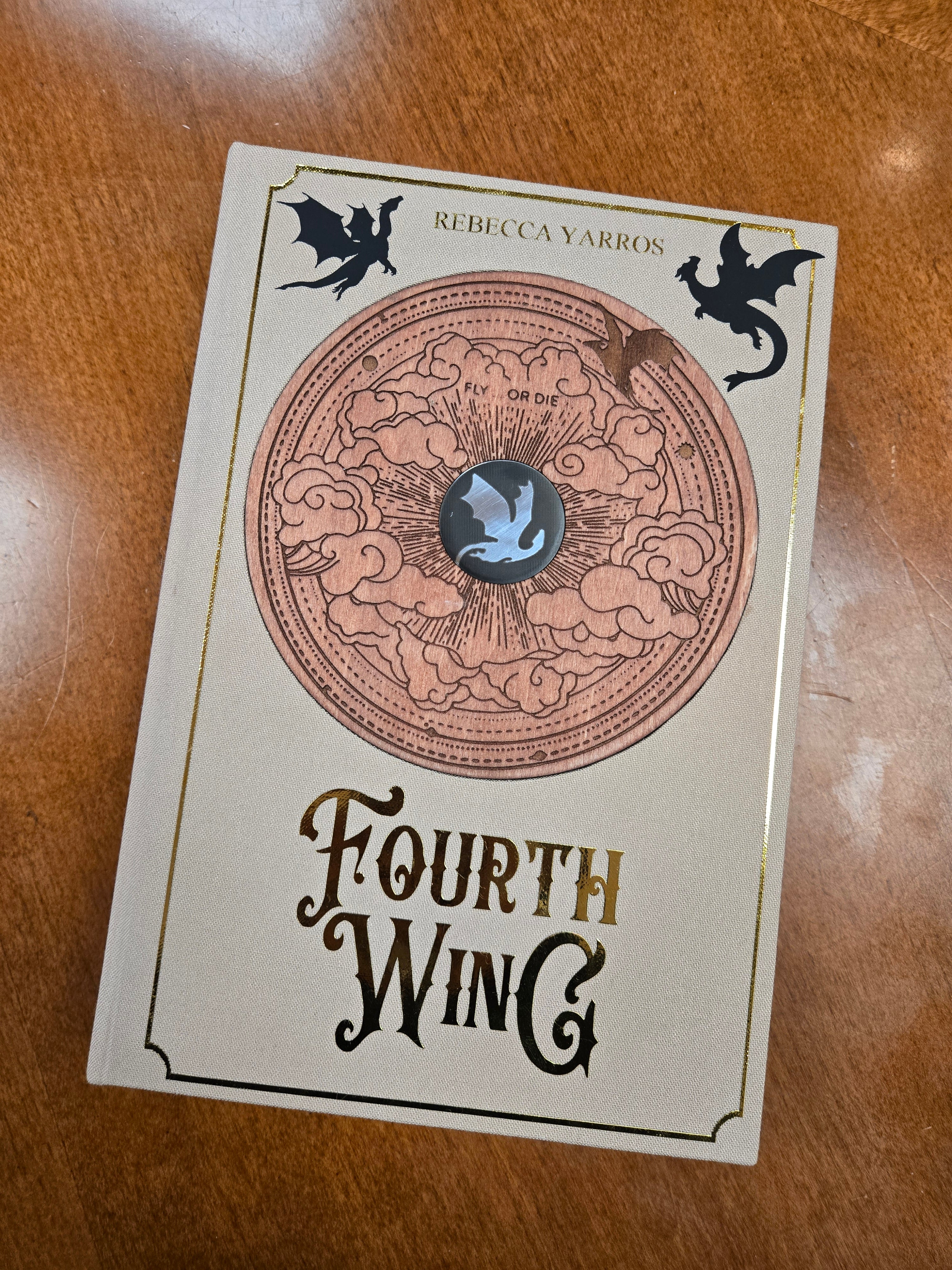 Fourth Wing - Custom Rebind – Book Dragons Den